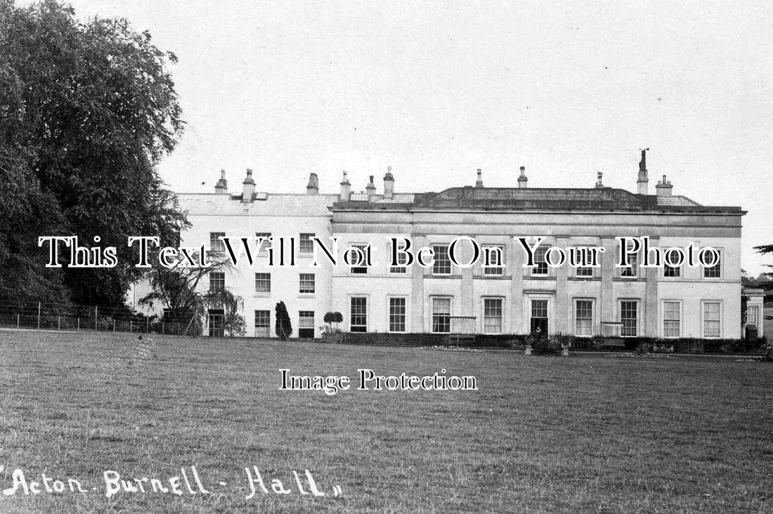 SH 253 - Acton Burnell Hall, Shropshire – JB Archive