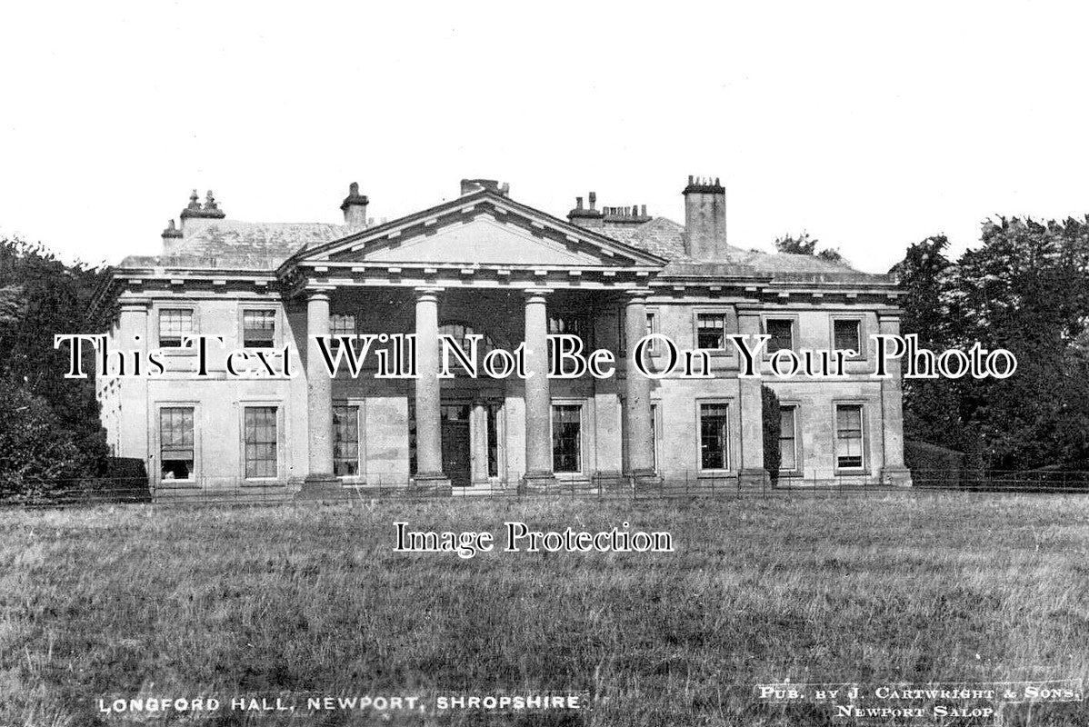 SH 558 - Longford Hall, Newport, Shropshire – JB Archive