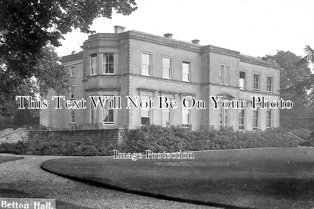 SH 602 - Betton Hall, Market Drayton, Shropshire – JB Archive
