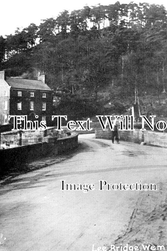 SH 783 - Lee Bridge, Wem, Shropshire c1914 – JB Archive