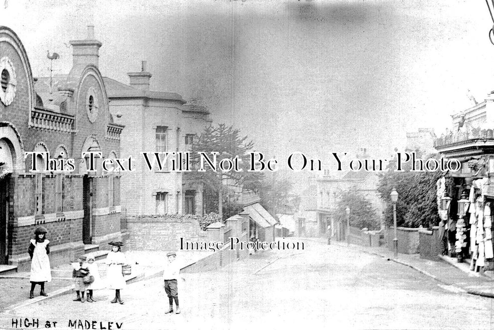 SH 934 - High Street, Madeley, Shropshire – JB Archive