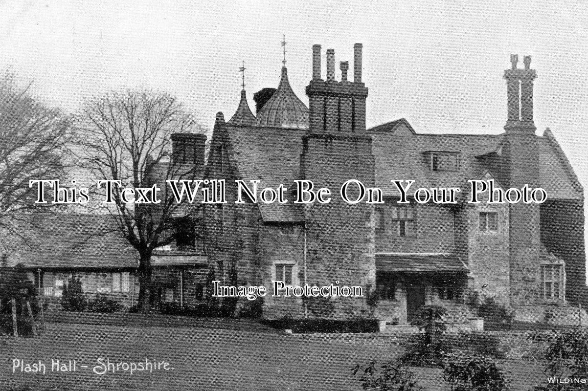 SH 95 - Plash Hall, Stretton, Shropshire – JB Archive