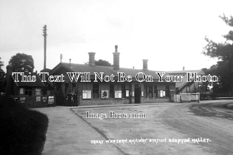 SO 1569 - Shepton Mallet Railway Station, Somerset – JB Archive