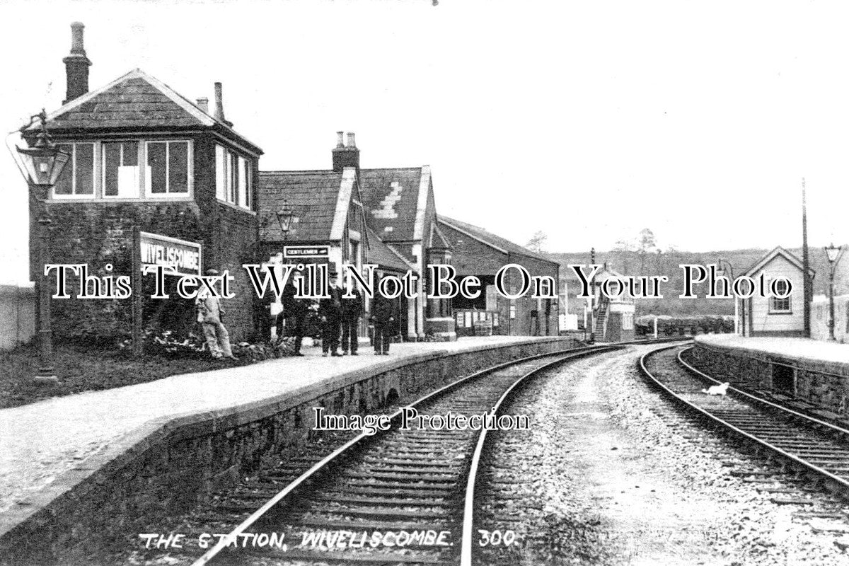 SO 1605 - Wiveliscombe Railway Station, Somerset c1909 – JB Archive