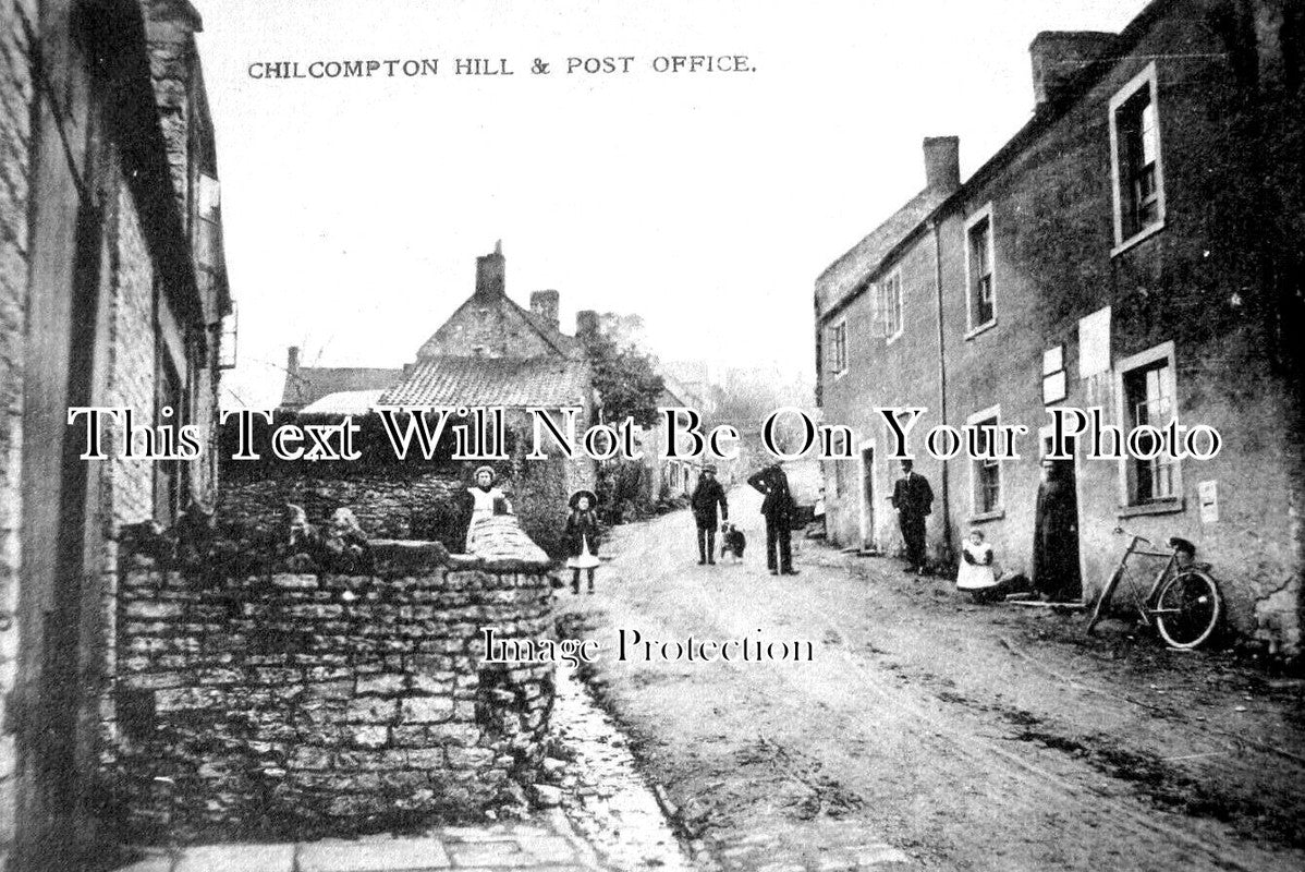 SO 1620 - Chilcompton Hill & Post Office, Somerset – JB Archive