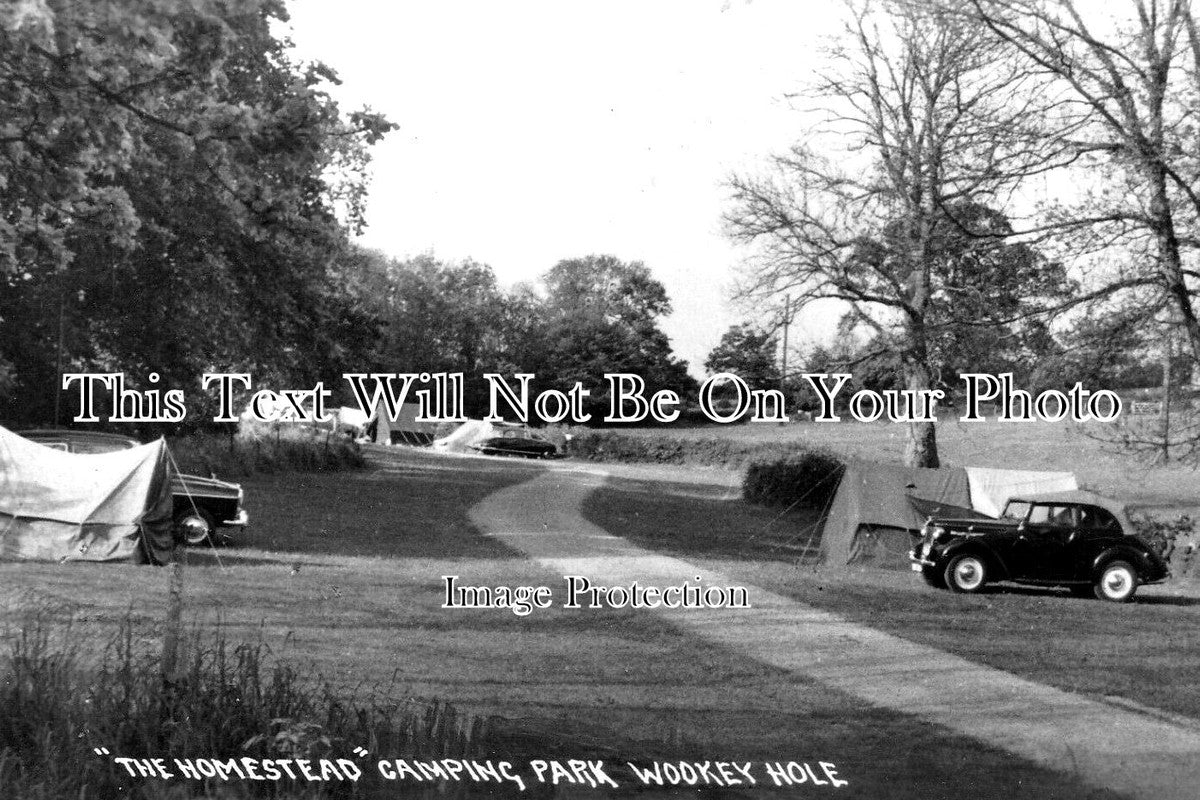 SO 1683 - The Homestead, Camping Park, Wookey Hole, Somerset – JB Archive