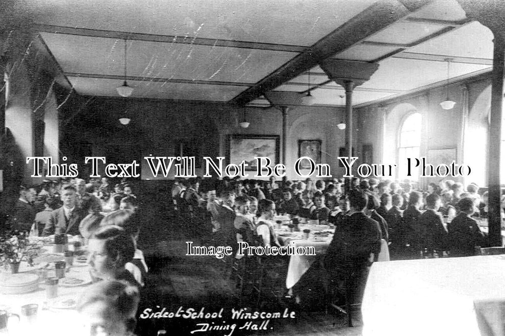 SO 1699 - Sidcot School Dining Hall, Winscombe, Somerset c1943 – JB Archive