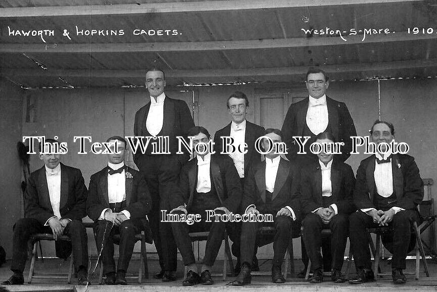 SO 1731 - Haworth & Hopkins Cadets, Weston Super Mare, Somerset 1910 ...