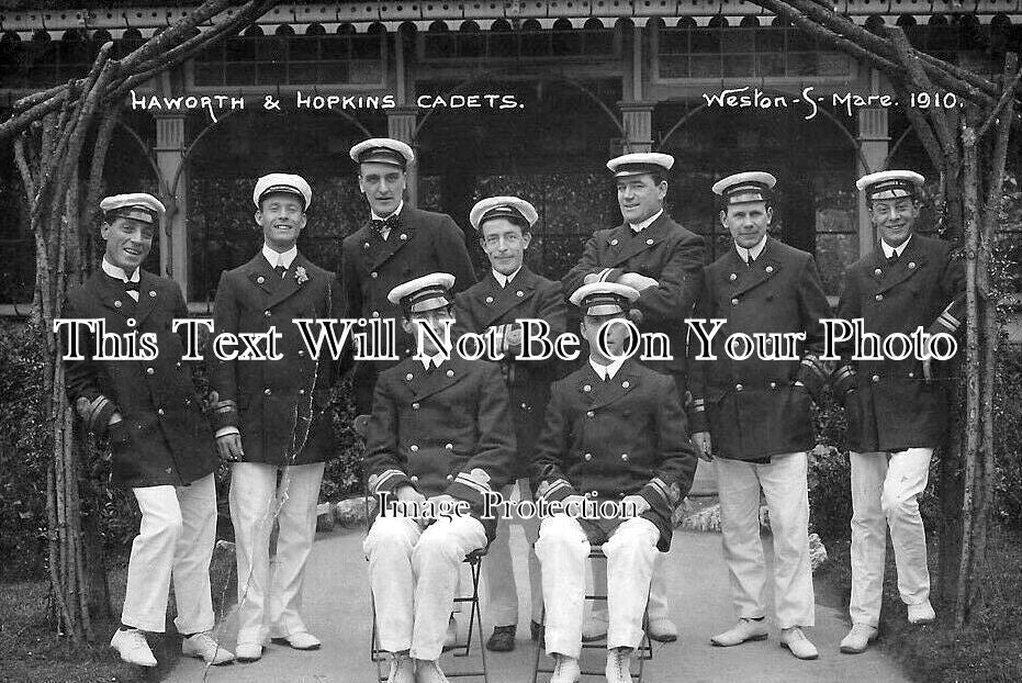SO 1732 - Haworth & Hopkins Cadets, Weston Super Mare, Somerset 1910 ...