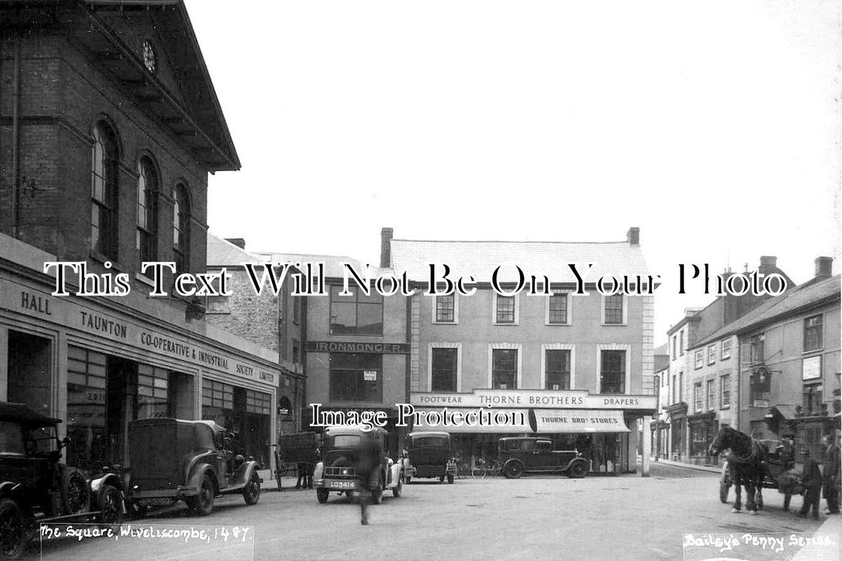 SO 1931 - The Square, Wiveliscombe, Somerset – JB Archive