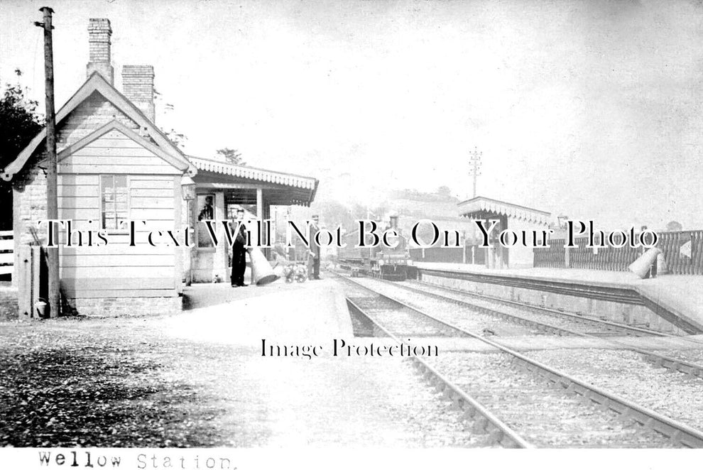 SO 2288 - Wellow Railway Station, Somerset – JB Archive