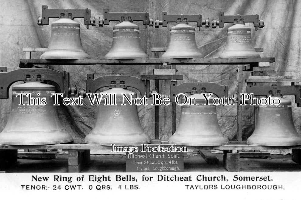 SO 231 - New Ring Of Eight Bells For Ditcheat Church, Somerset – JB Archive