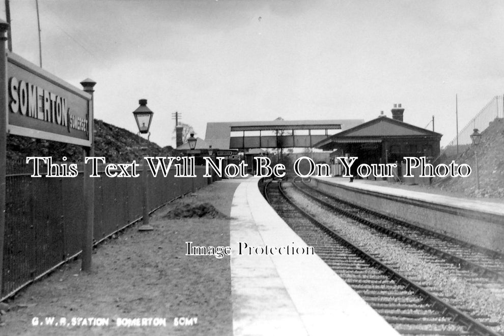 SO 245 - Somerton Railway Station, Somerset – JB Archive