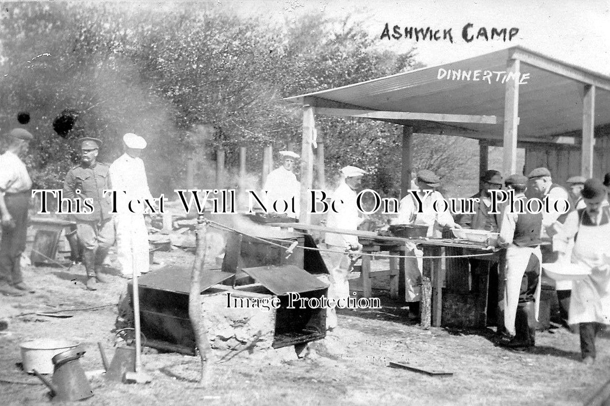 SO 338 - Dinnertime At Ashwick Camp, Somerset – JB Archive