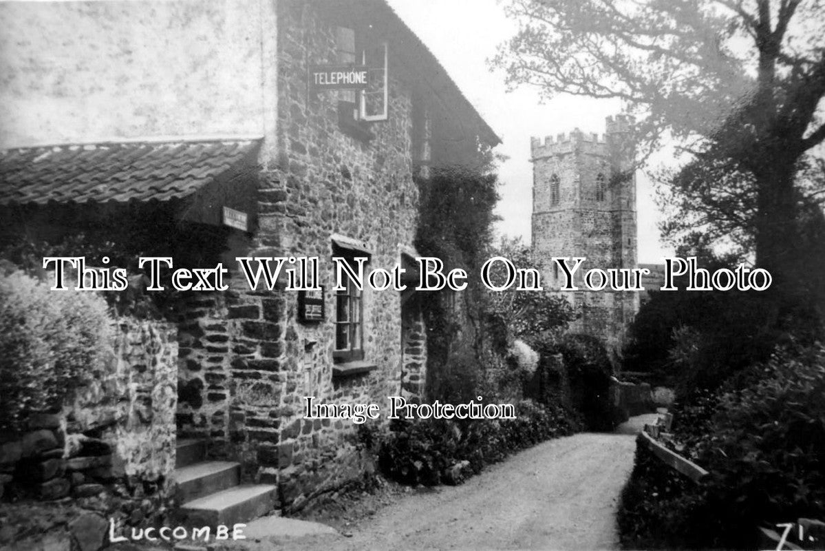 SO 344 - Post Office At Luccombe, Somerset – JB Archive