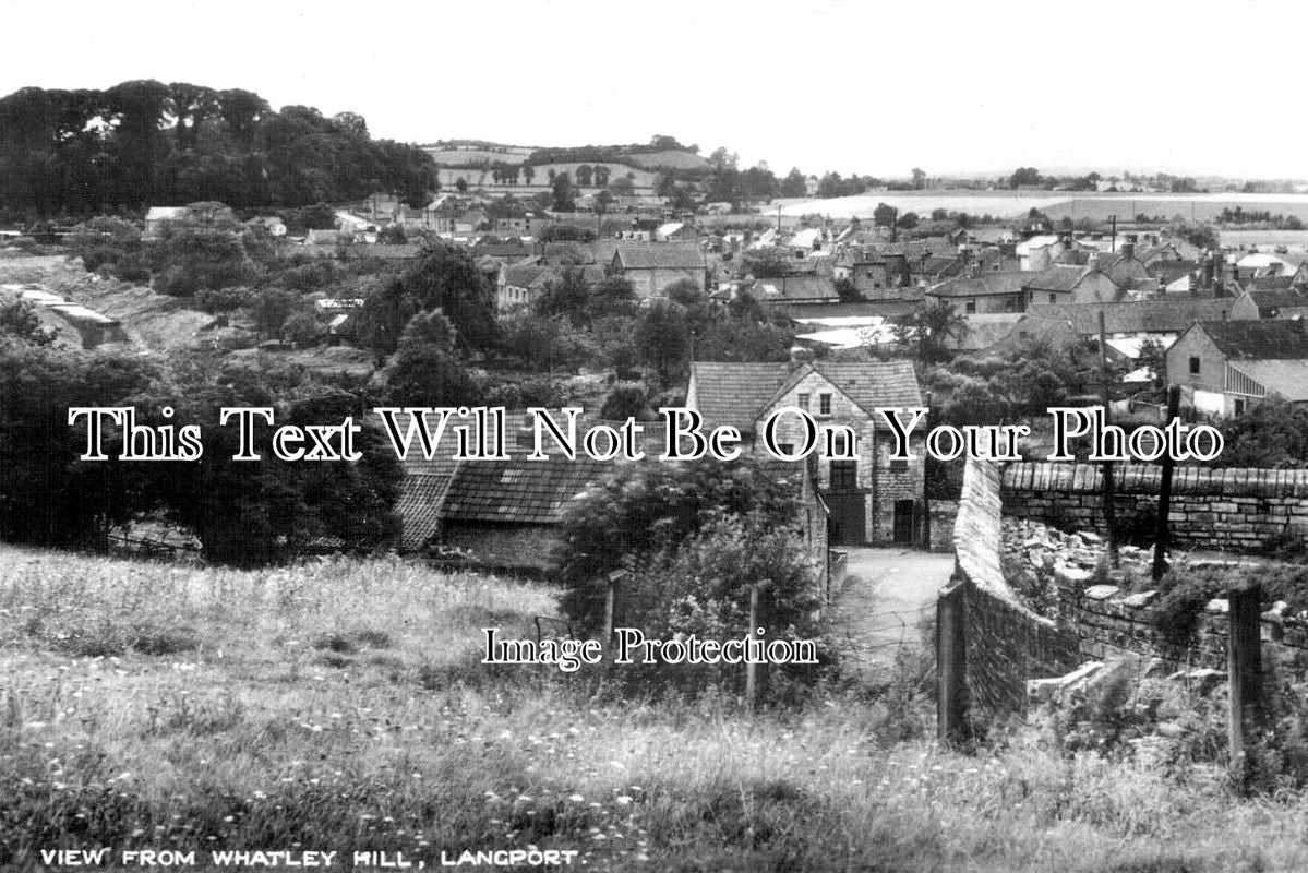 SO 906 - View From Whatley Hill, Langport, Somerset – JB Archive