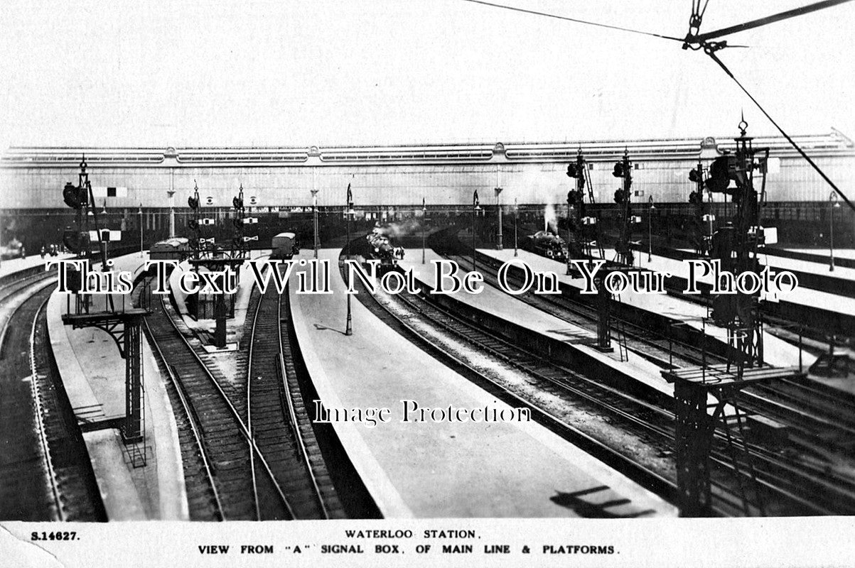 SP 207 - Waterloo Railway Station, London – JB Archive