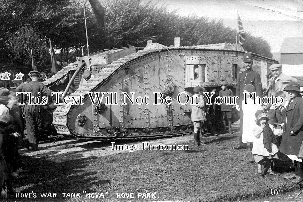 SP 304 - Hove's War Tank 'Hova', Hove Park, Sussex – JB Archive