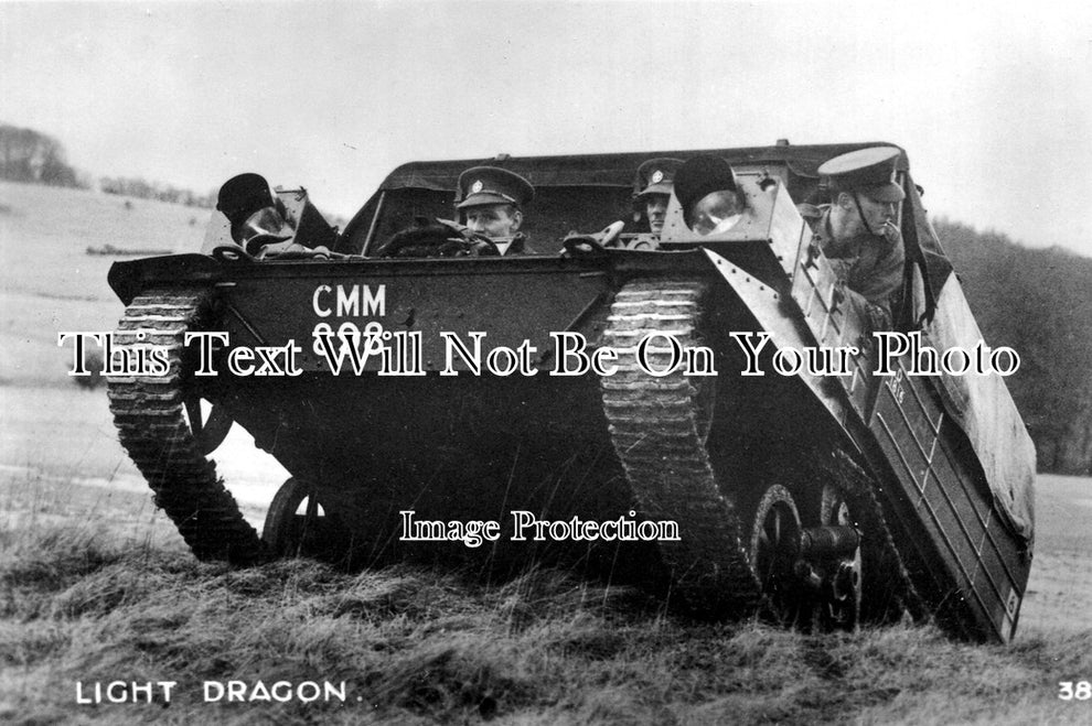 SP 305 - Light Dragoon Military Tank Vehicle – JB Archive