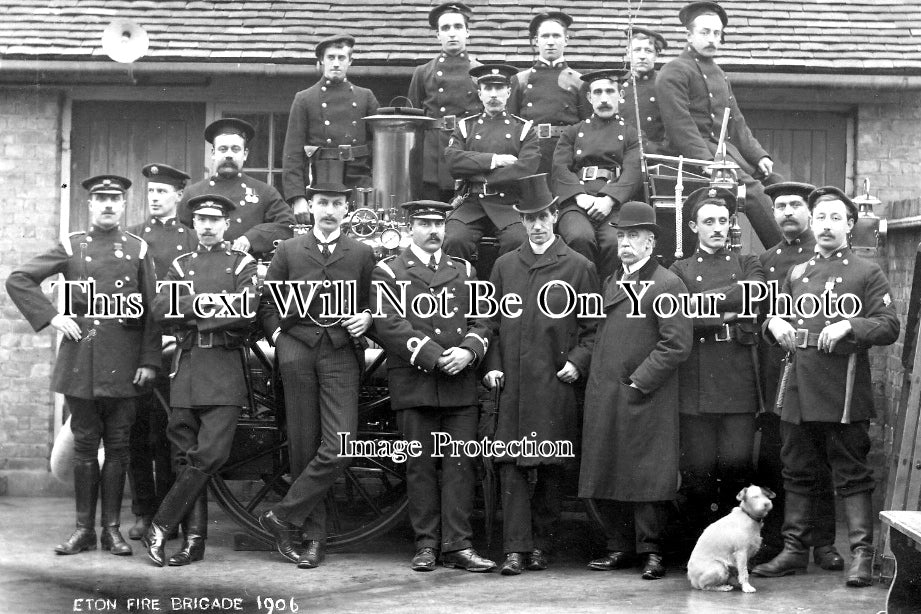 SP 427 - Eton Fire Brigade, Buckinghamshire 1906 – JB Archive