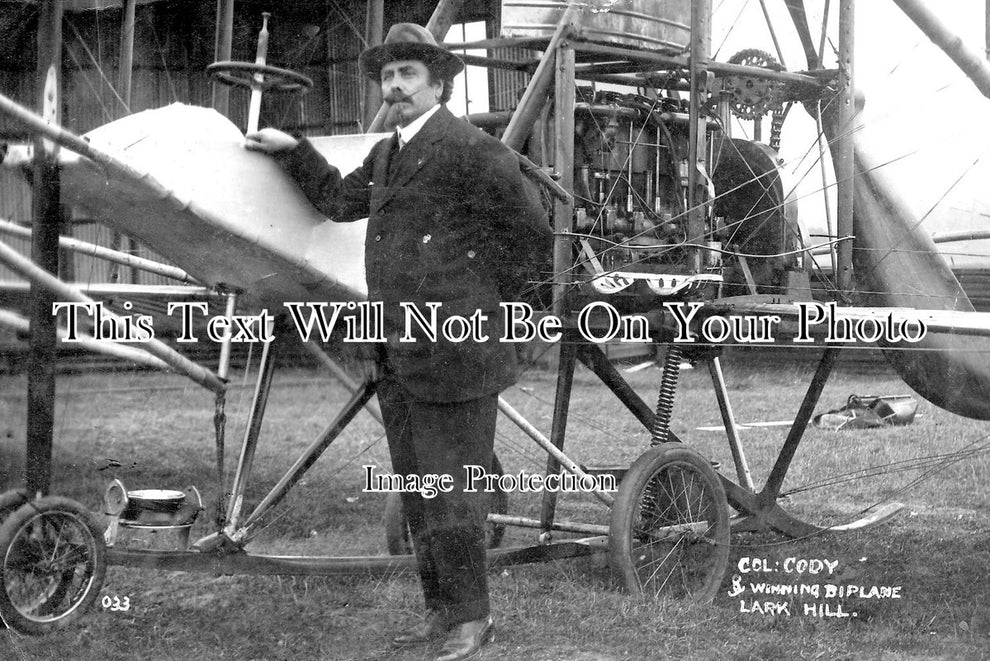 SP 484 - Aviator Col Cody Winning Biplane, Lark Hill – JB Archive