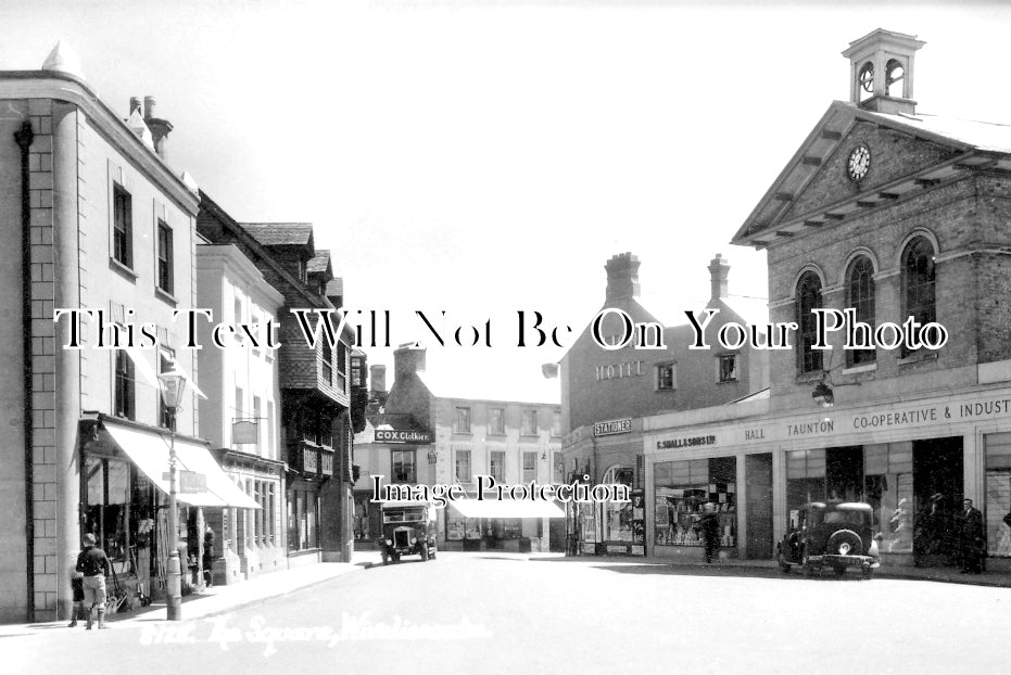 SP 668 - The Square, Wiveliscombe, Somerset – JB Archive