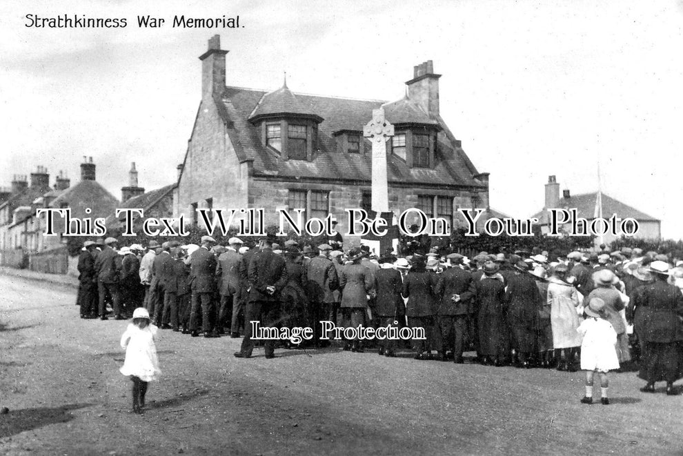 SP 706 - Strathkinness War Memorial, Scotland – JB Archive