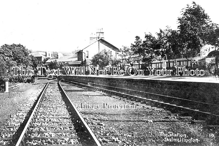 SP 785 - Dalmellington Railway Station, Ayrshire, Scotland – JB Archive