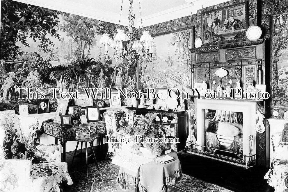SP 936 - Boudoir Room, Aston Hall, Aston On Trent, Derbyshire – JB Archive