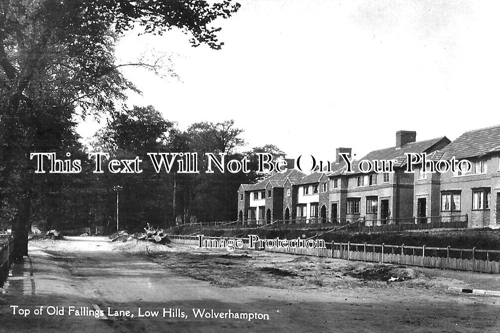 ST 1049 - Top Of Old Falling Lane, Low Hills, Wolverhampton, Staffords ...