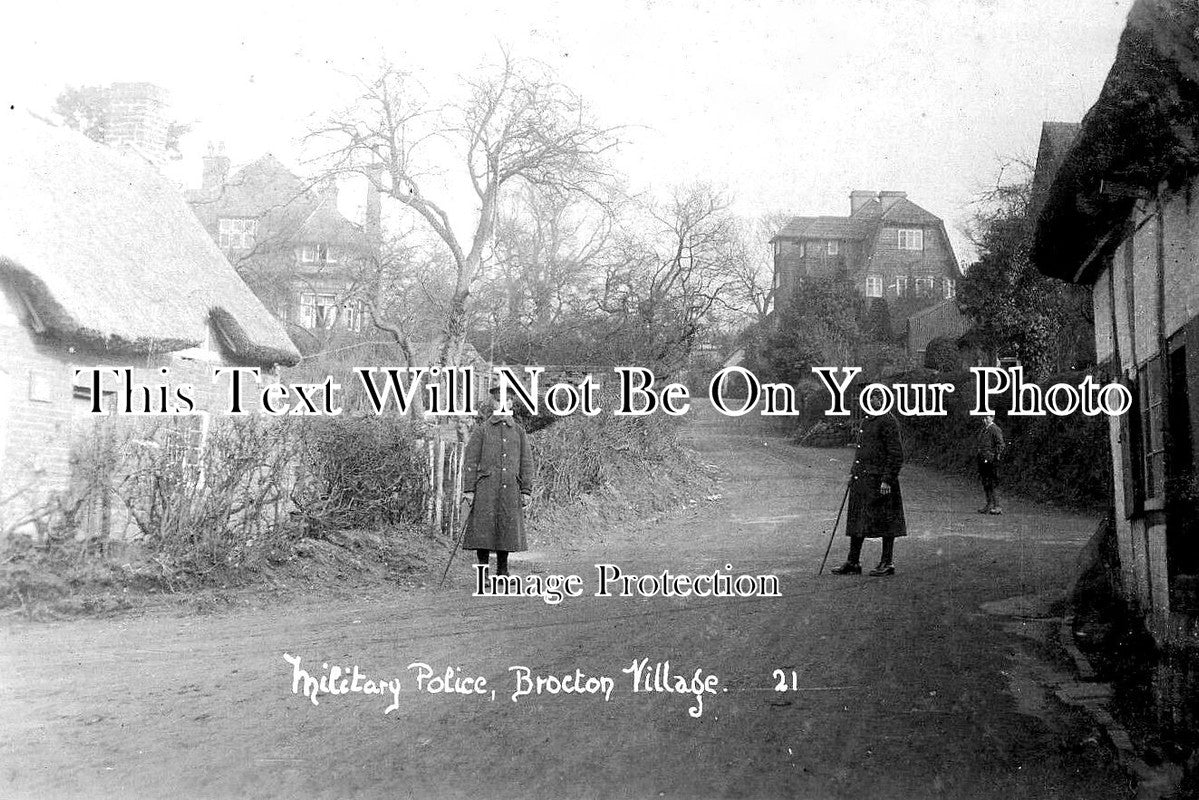 ST 1077 - Military Police, Brocton Village, Staffordshire – JB Archive