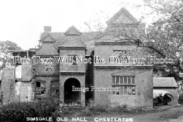 ST 1335 - Dimsdale Old Hall, Chesterton, Newcastle, Staffordshire – JB ...