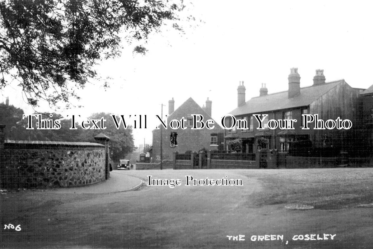ST 1461 - The Green, Coseley, Staffordshire c1952 – JB Archive