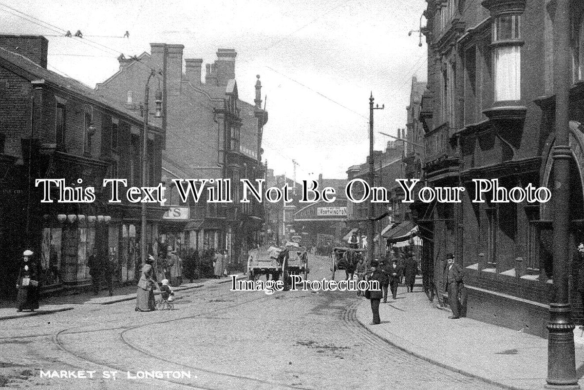 ST 1566 - Market Street, Longton, Staffordshire – JB Archive