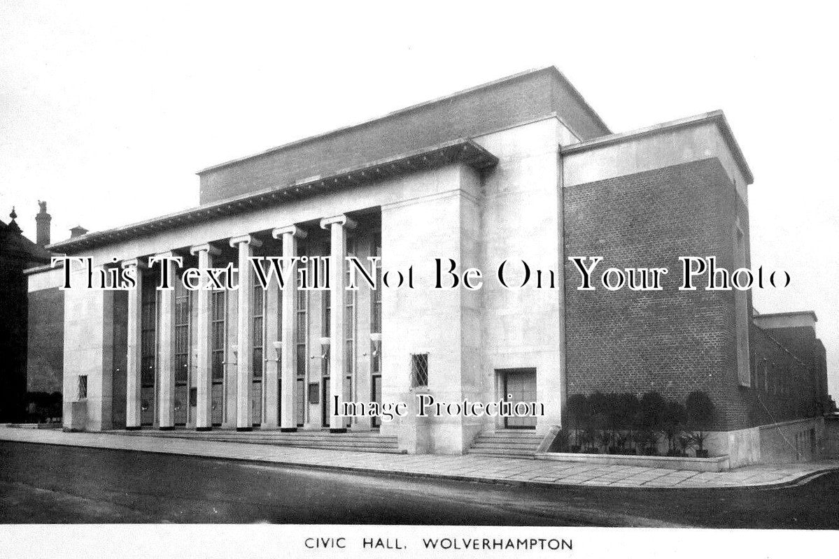 ST 1603 - Civic Hall, Wolverhampton, Staffordshire – JB Archive
