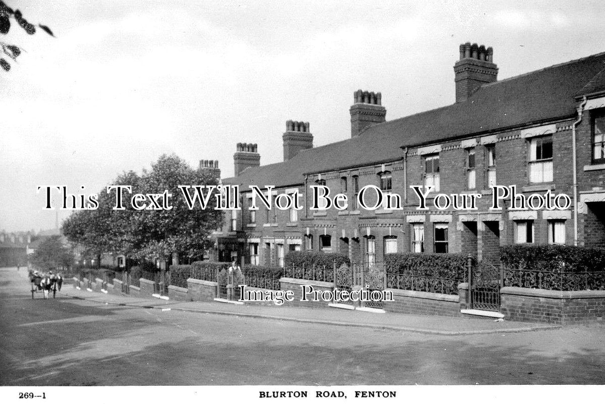 ST 1735 - Blurton Road, Fenton, Staffordshire – JB Archive