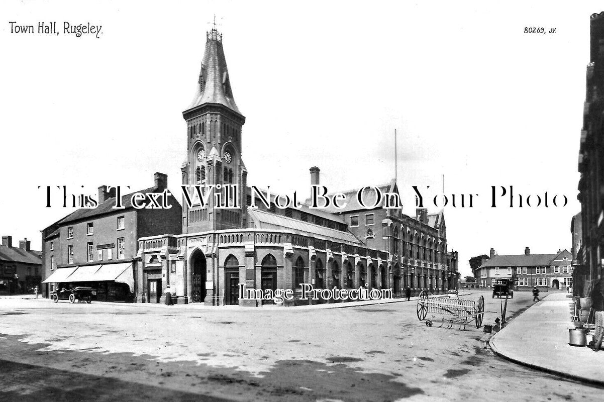 ST 1747 - Town Hall, Rugeley, Staffordshire – JB Archive