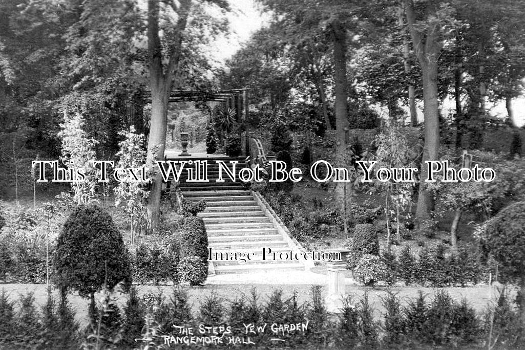 ST 1809 - The Steps, Yew Garden, Rangemore Hall, Staffordshire – JB Archive