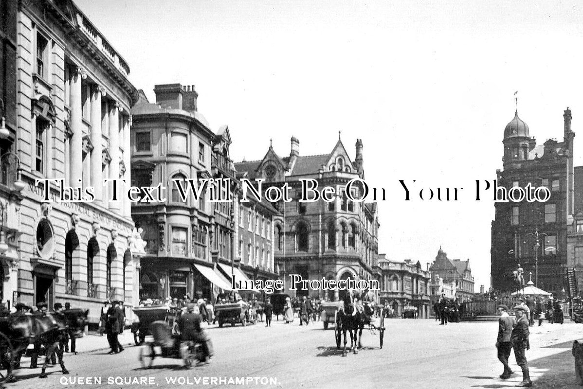 ST 1816 - Queen Square, Wolverhampton, Staffordshire – JB Archive