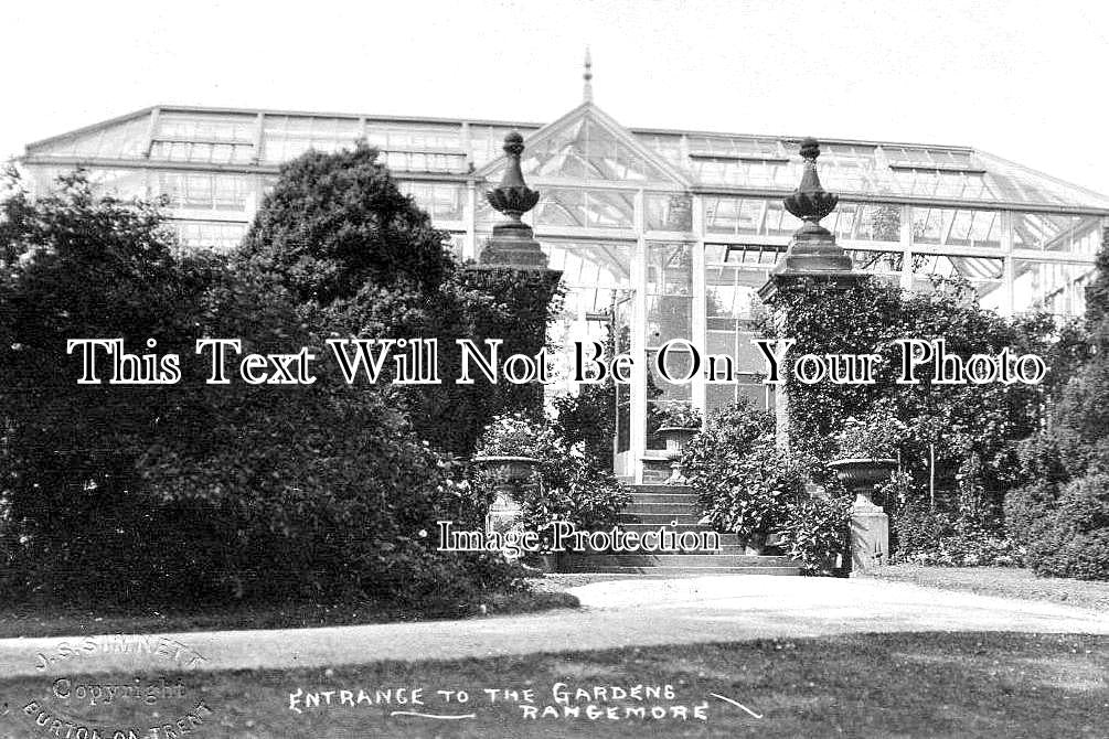 ST 1843 - Entrance To Rangemore Gardens, Staffordshire – JB Archive