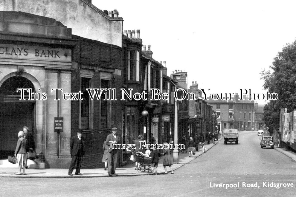 ST 1867 - Liverpool Road, Kidsgrove, Staffordshire – JB Archive