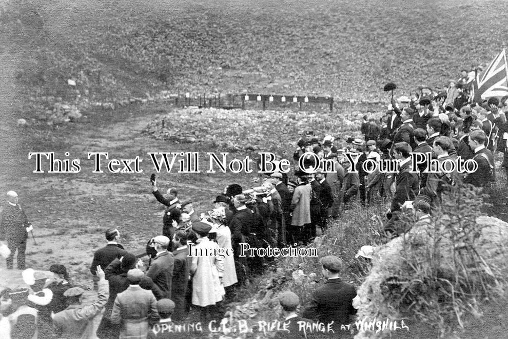 ST 1897 - Opening Church Lads Brigade Rifle Range, Winshill, Staffords ...