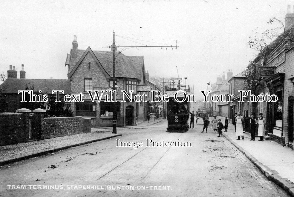 ST 227 - Tram Terminus, Stapenhill, Burton On Trent, Staffordshire – JB ...