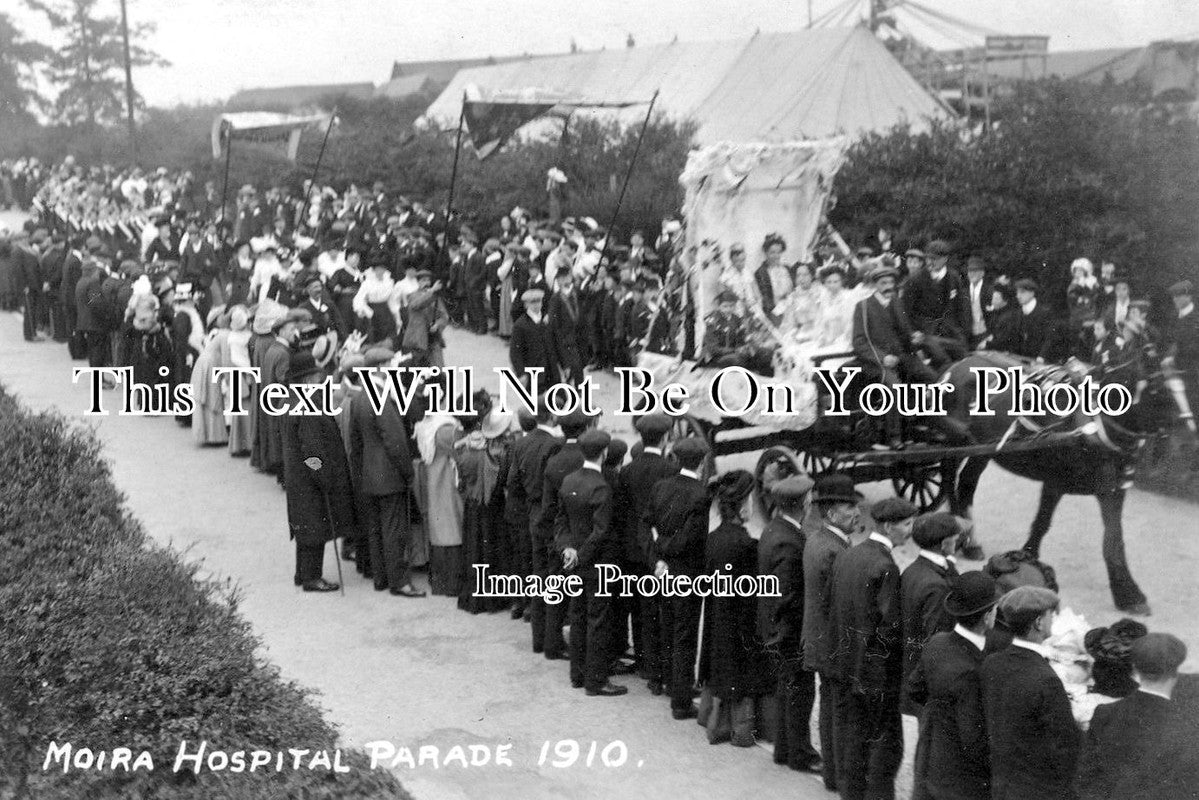 ST 253 - Moira Hospital Parade, Burton-On-Trent, Staffordshire c1910 ...