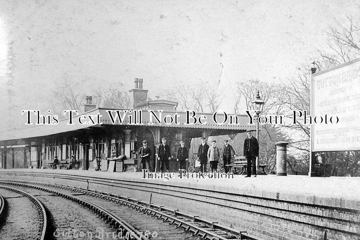 ST 395 - Sutton Bridge Railway Station, Lincolnshire c1910 – JB Archive