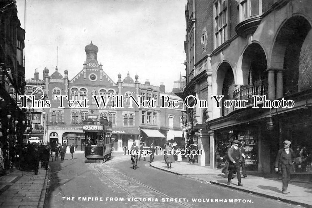 ST 440 - The Empire From Victoria Street, Wolverhampton, Staffordshire ...