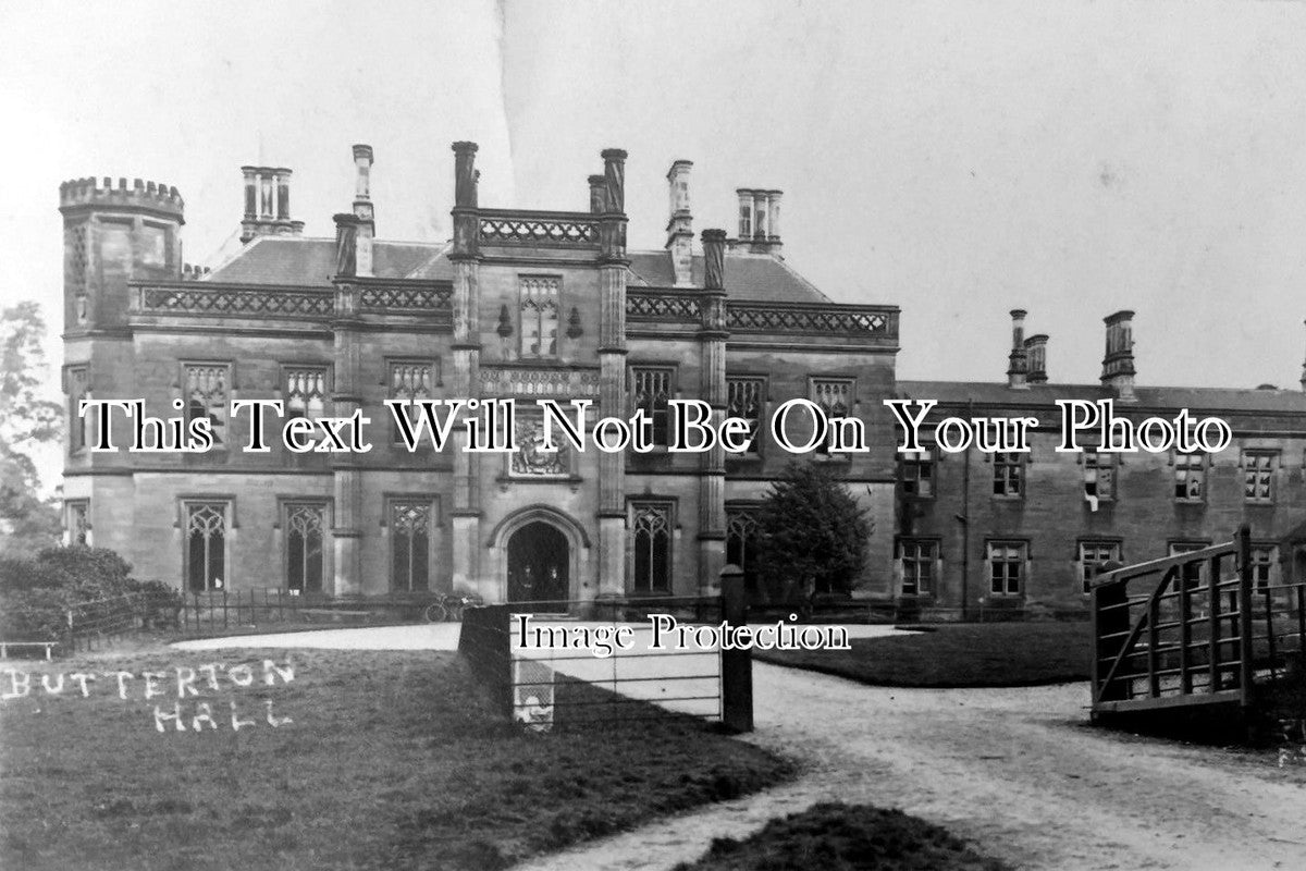 ST 546 - Butterton Hall, Staffordshire – JB Archive