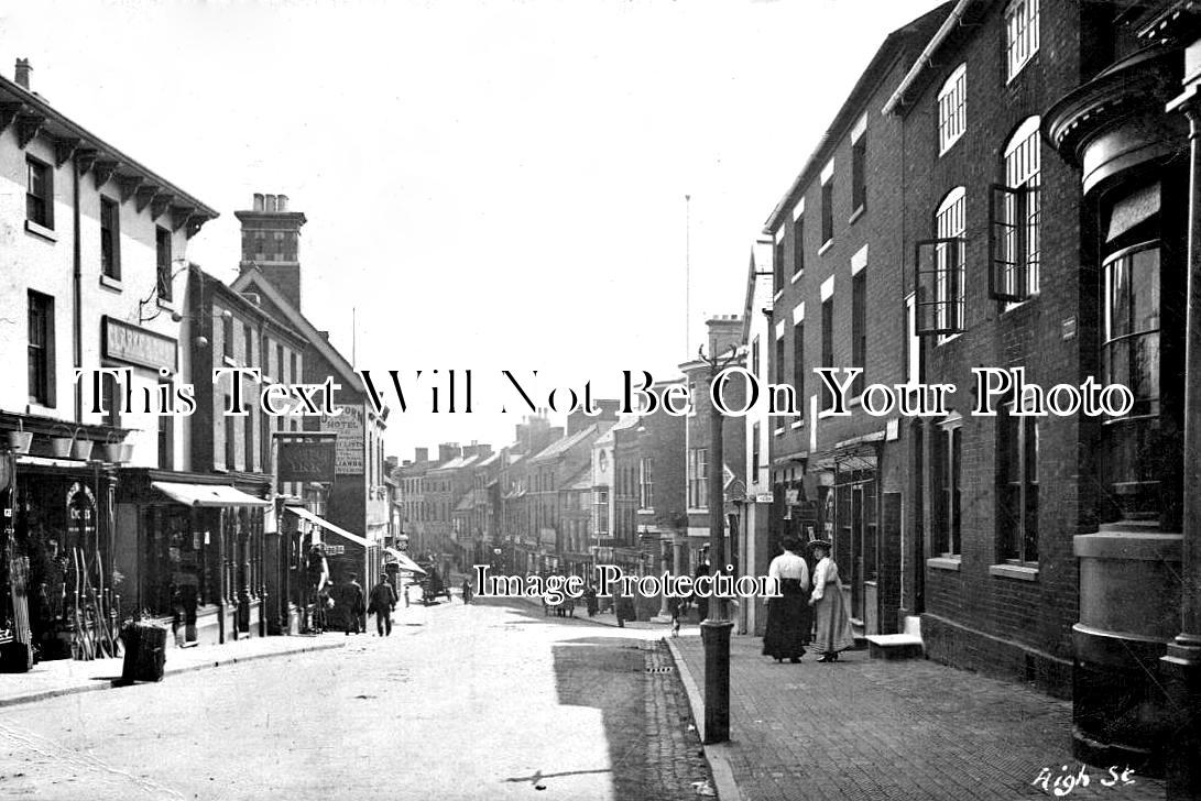 ST 646 - High Street, Stone, Staffordshire c1907 – JB Archive