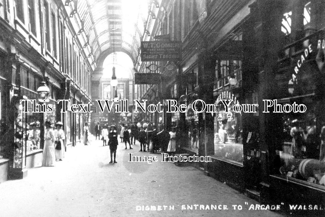 ST 772 - Digbeth Entrance, Walsall Arcade, Staffordshire – JB Archive
