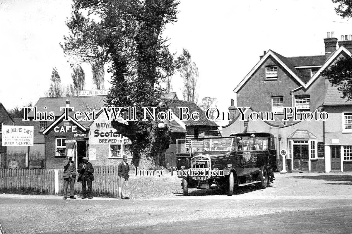 SU 1160 - Chequers Cafe & Charabanc, Horley, Surrey – JB Archive